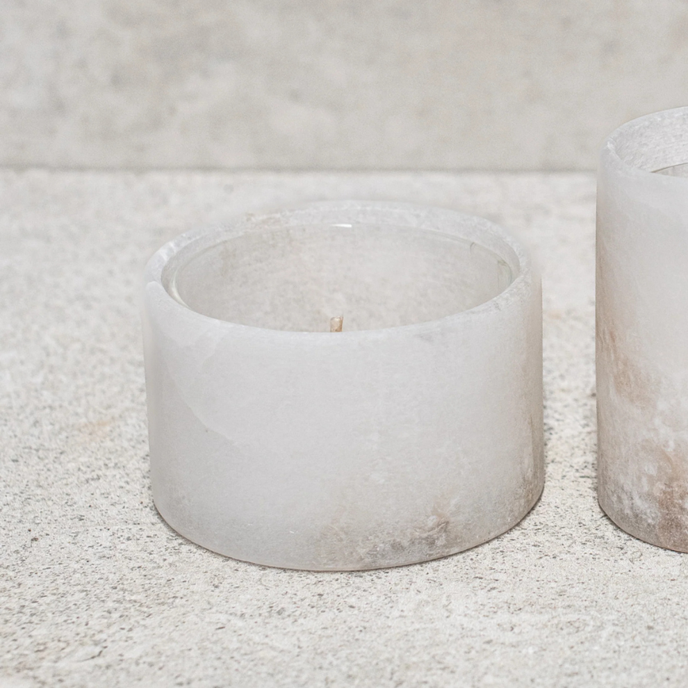 Alabaster Votive Candles – LOVINLIFECO Byron Bay